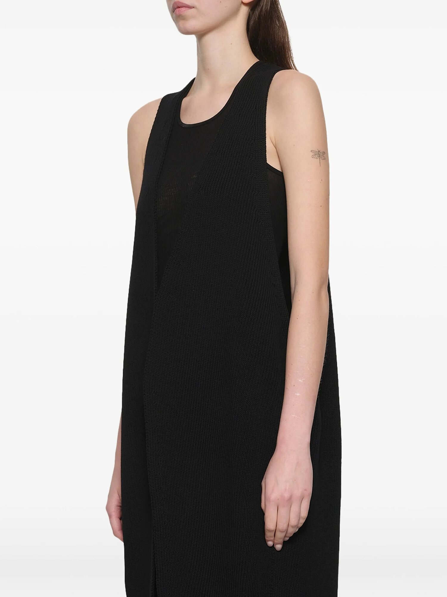 Пальто Rick Owens Cyclops, размер 36, black / black — фото 1