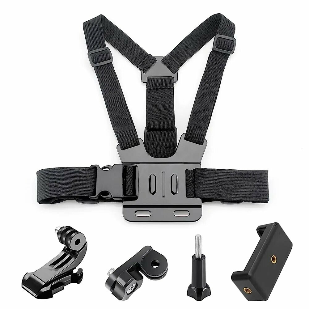 Нагрудный держатель смартфона + GoPro