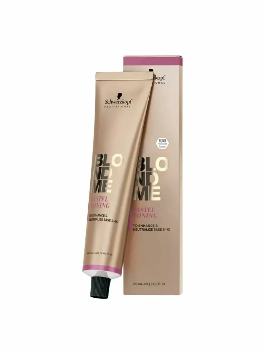 Schwarzkopf BlondMe T- Pastel Toning Milk Chocolate Тонирующая крем-краска для волос 60мл