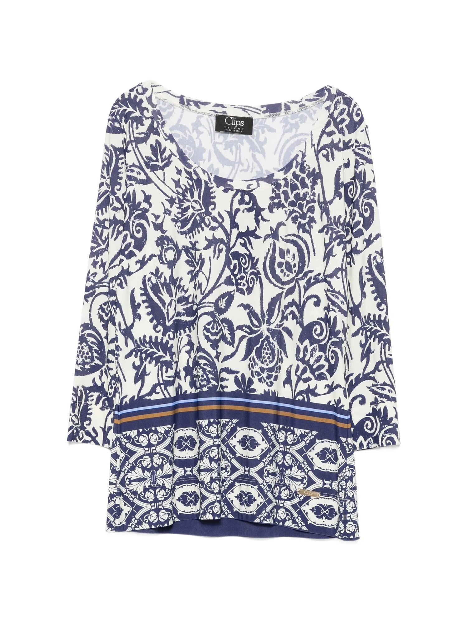 Топ Floral-print top