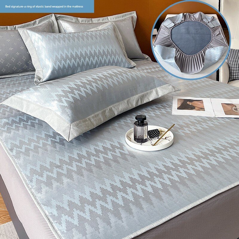 Комплект охлаждающих ковриков из ледяного шелка Roland Home Textiles Summer Class A, моющийся, для домашнего