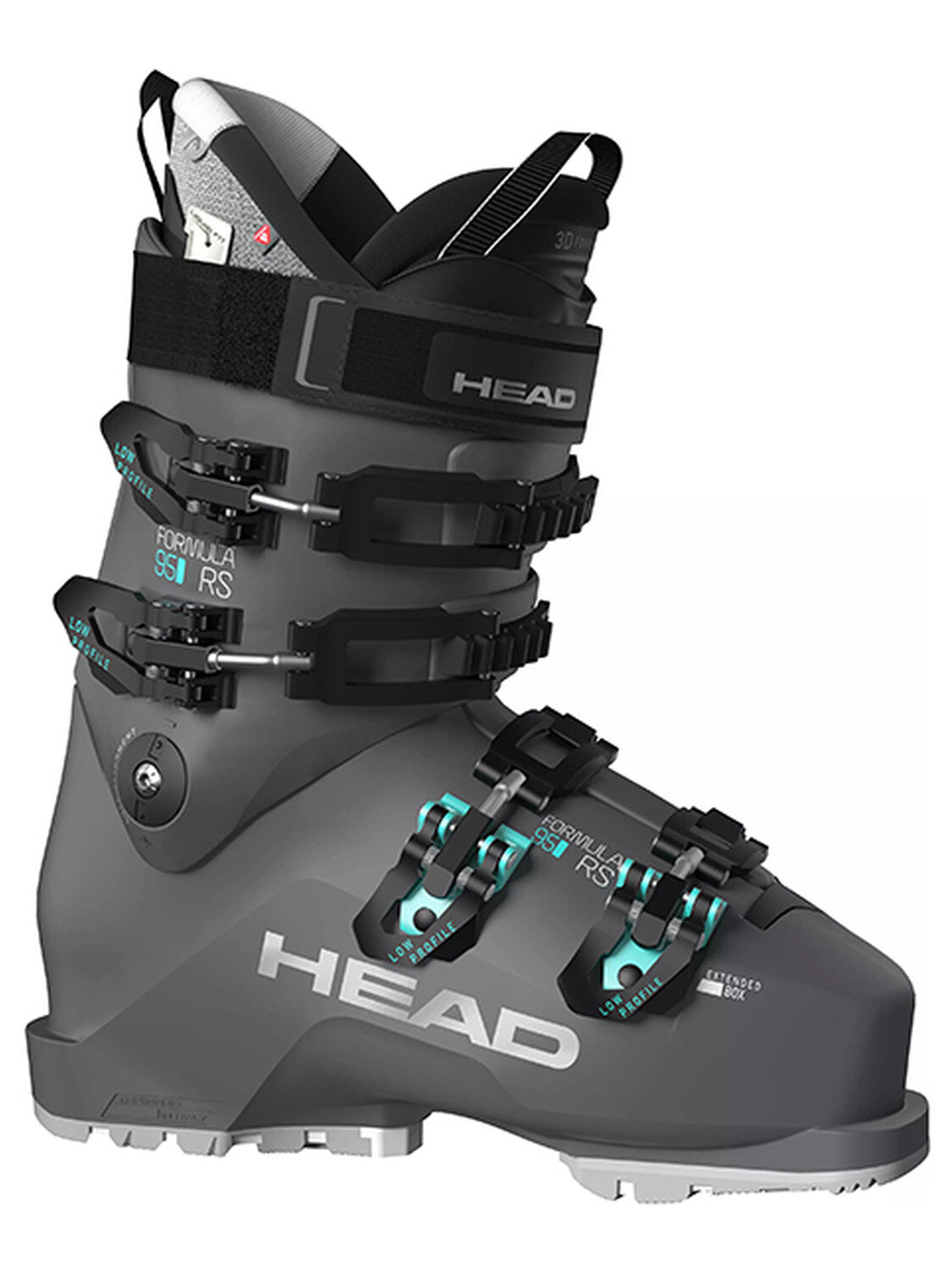 Горнолыжные ботинки Head Formula RS 95 W GW Anthracite/Light Blue 22/23 , для женщин , серый