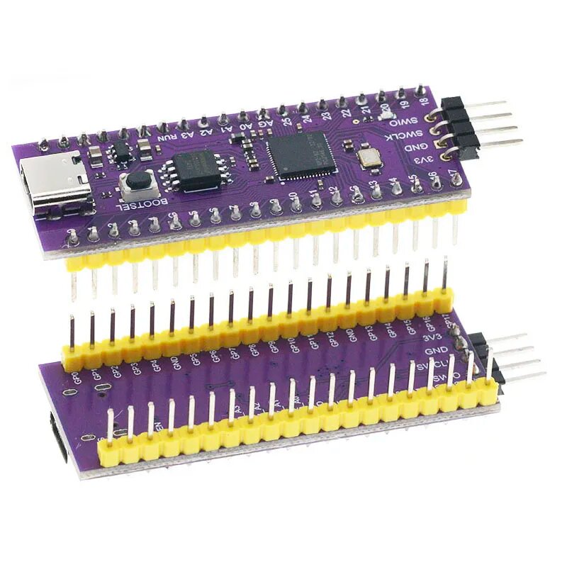 RP2040 Core Board TYPE-C для Raspberry Core Board 4 Мб/16 Мб RP2 Raspberry Pi Pico Micropython