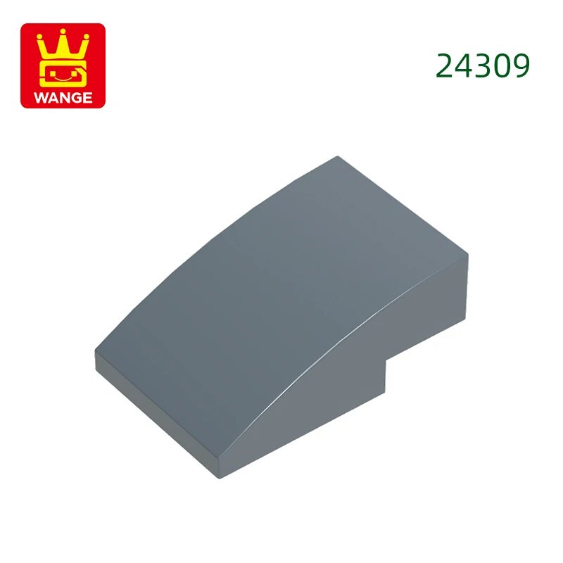 Блок Wange 24309 Серый, Цвет: 73. Dark Bluish Gray