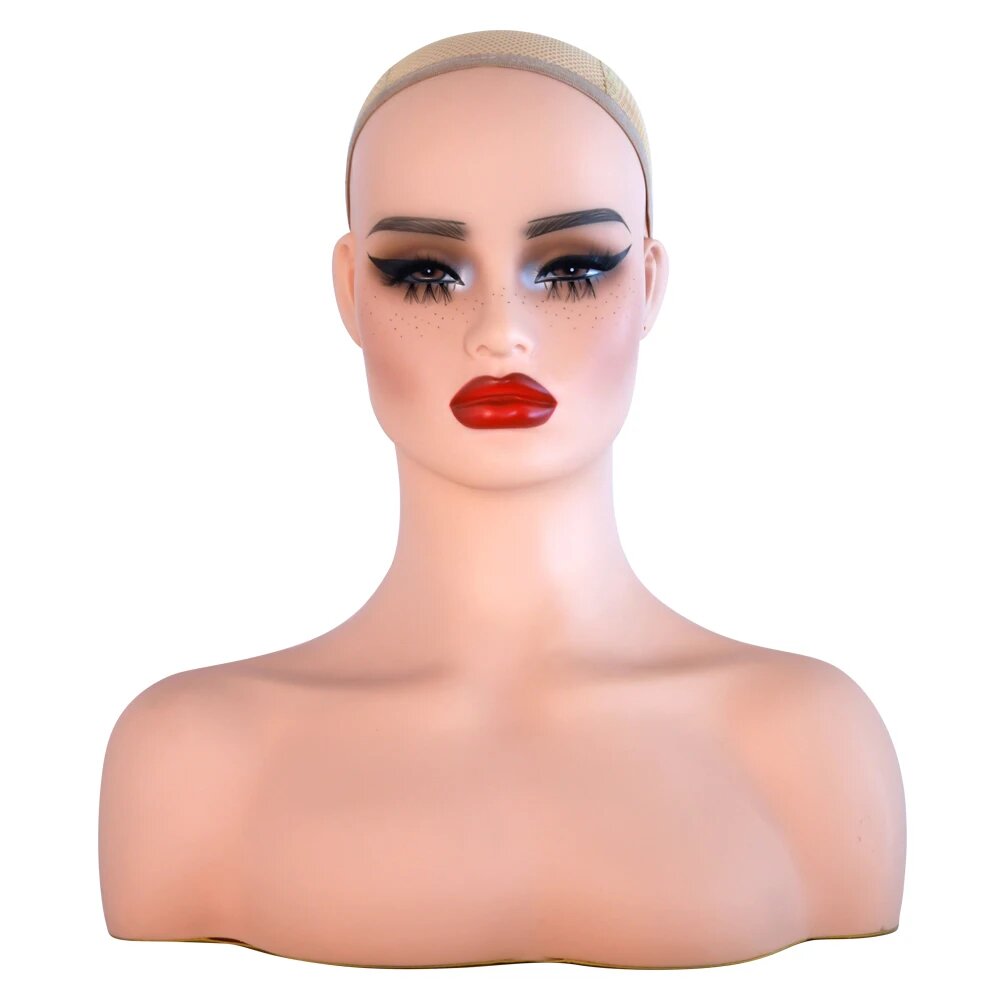 Женский манекен с плечами Plussign DC-496-YH1 1pcs