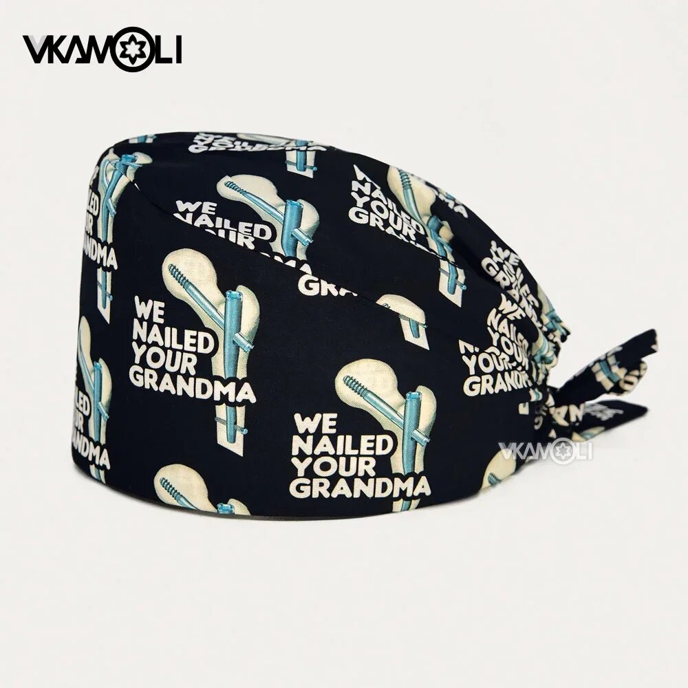 Хлопковая хирургическая шляпа vkamoli hat