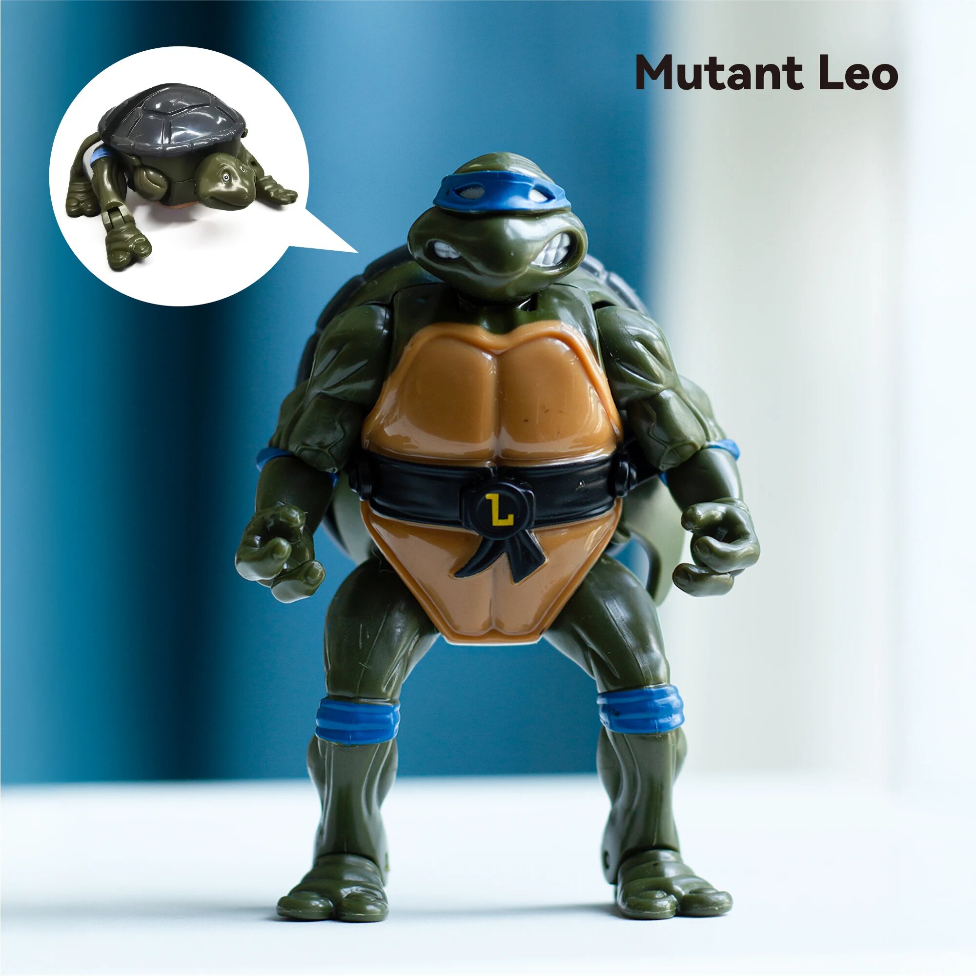Фигурка Черепашки Ниндзя Лео, 12 см, Mutant Leo