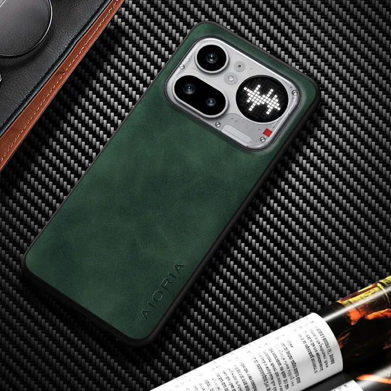 Чехол для Nothing Phone 4A Pro 4B, стильный, элегантный, Зеленый, Green, nothing phone 4a pro