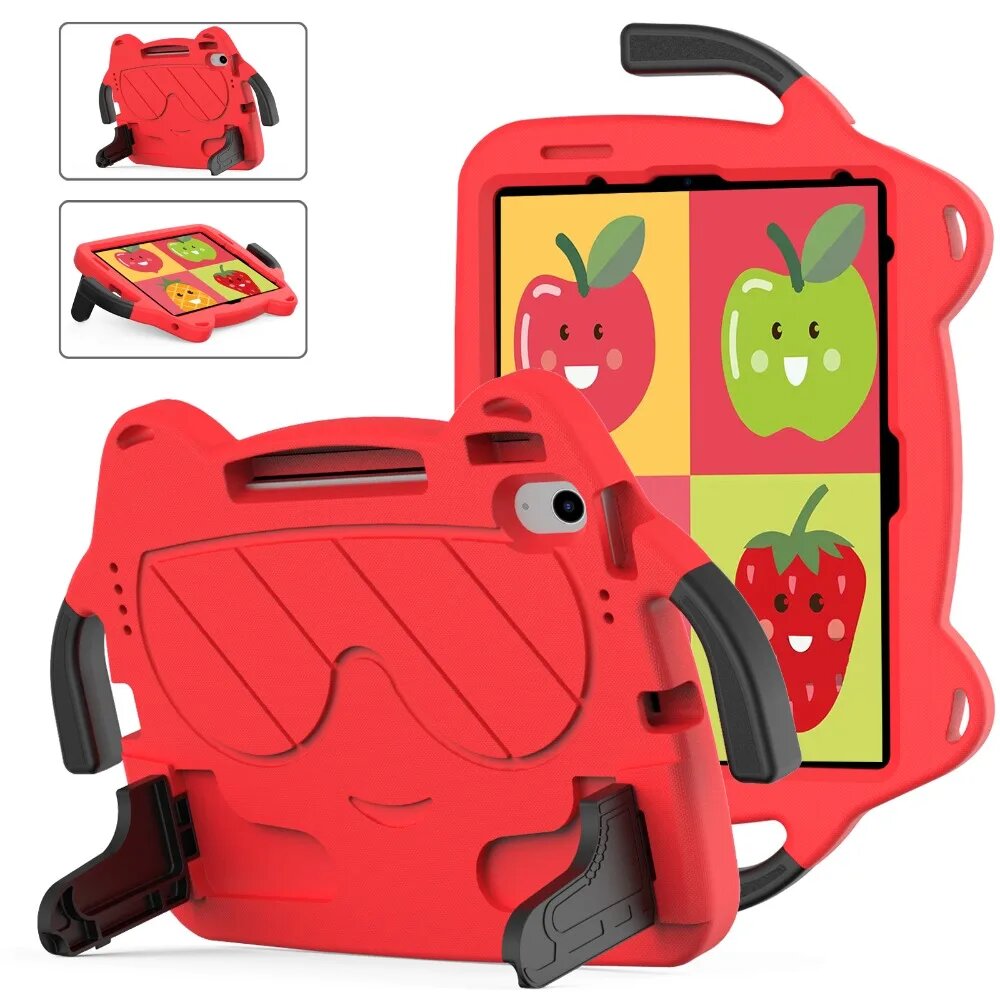 Детский чехол-подставка для iPad Air4 Air5 (10.9") Red