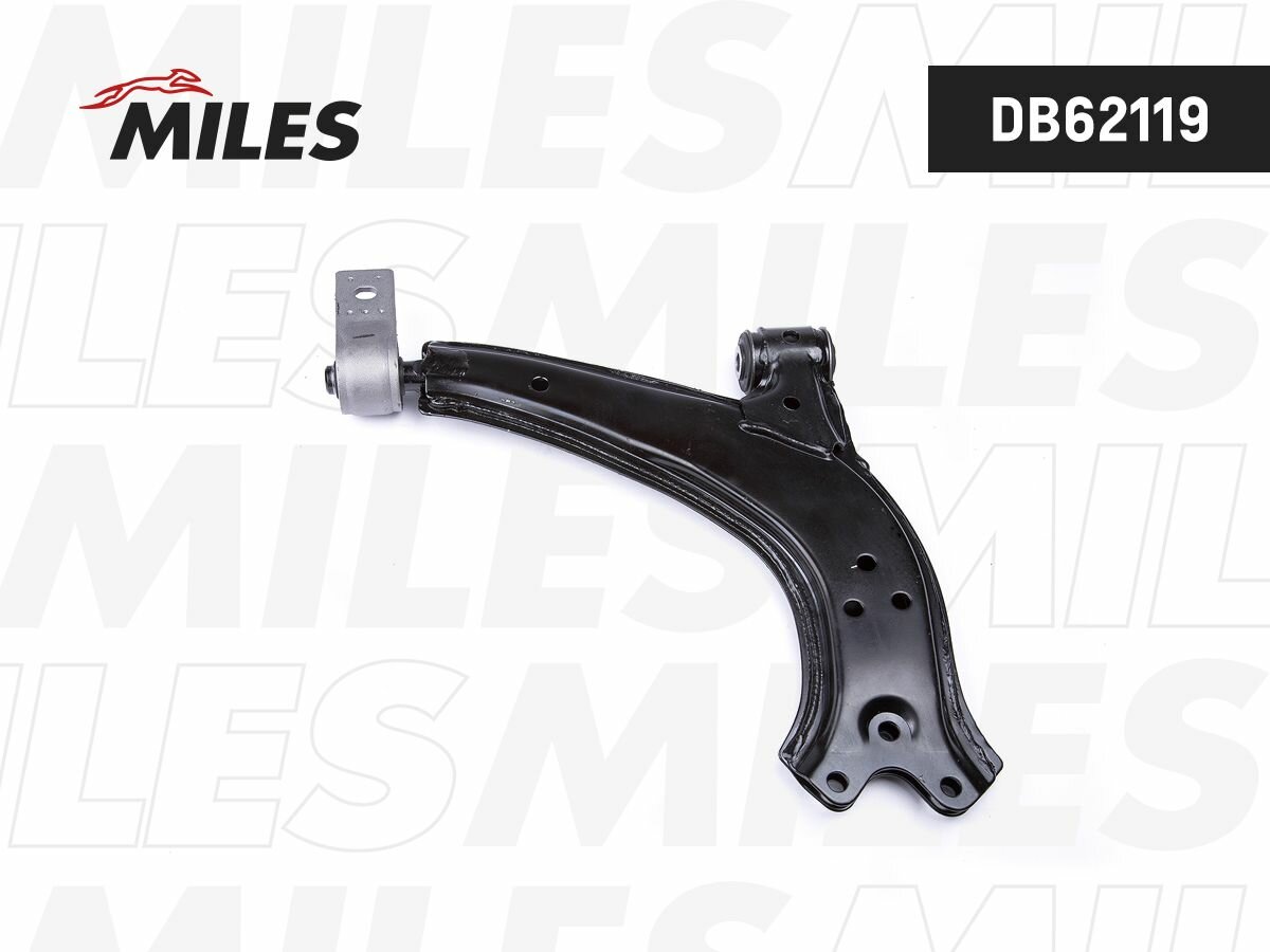 MILES Рычаг передней подвески нижний правый (18mm) PEUGEOT 306/PARTNER/CITROEN BERLINGO (LEMFORDER 1743601) DB62119