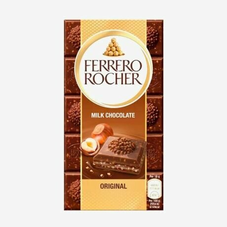 Шоколадная плитка FERRERO ROCHER