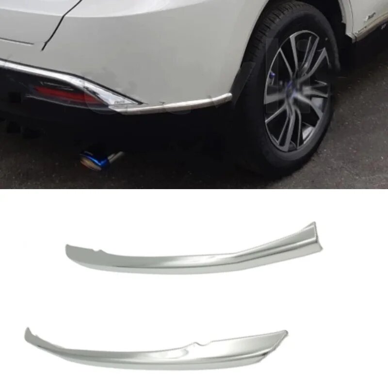 Накладка на бампер Toyota Harrier Venza 2020-2022, цвет 2rear