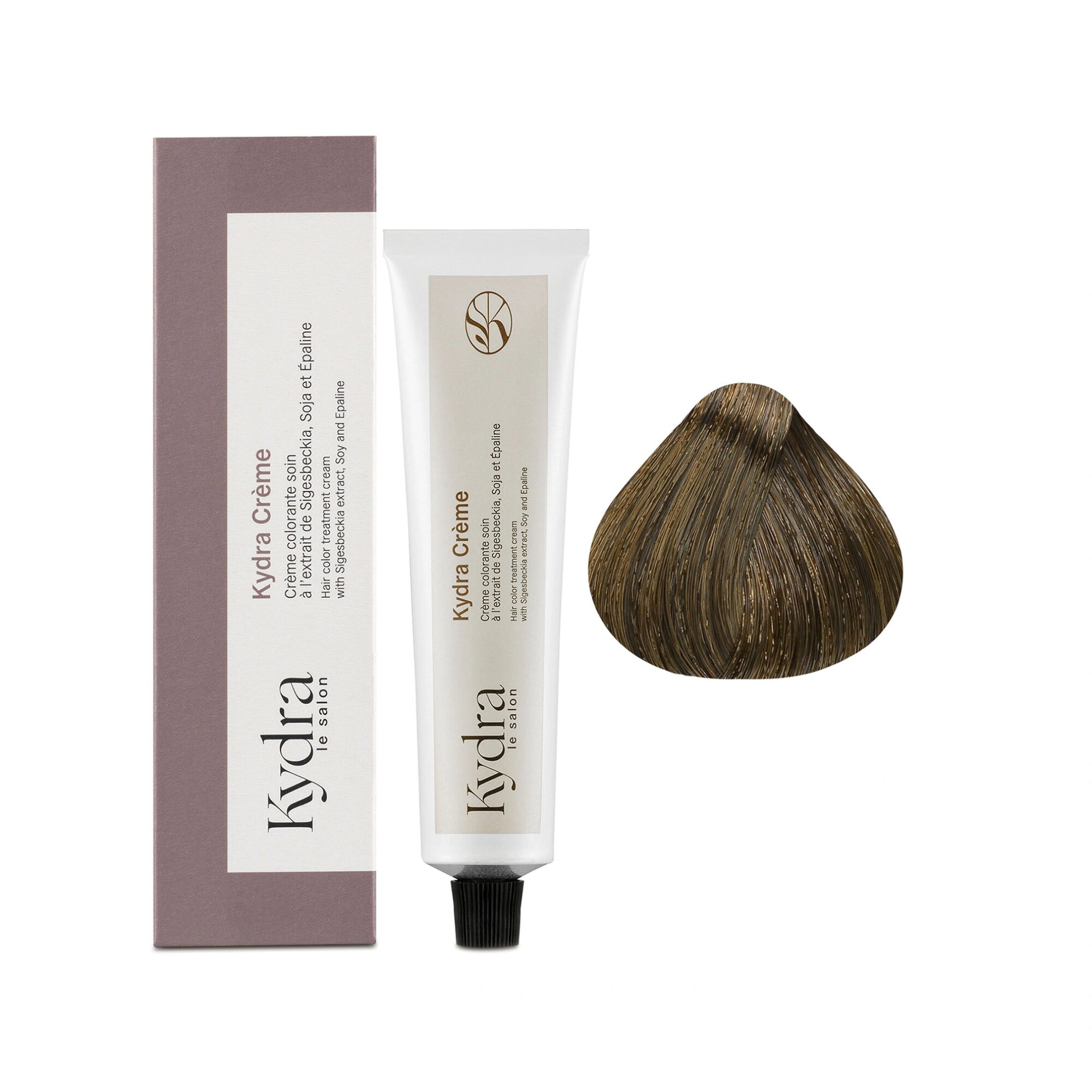 Kydra Le Salon Крем-краска для волос KydraCreme Hair Color Treatment, 7.1 Ash Blonde, 60 мл
