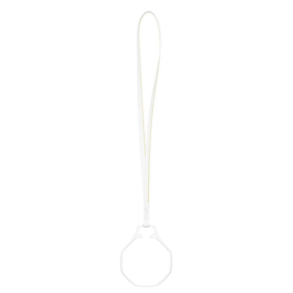 Набор для часов Swatch x AP Royal Pop: чехол, ремешки из кожи, подвеска Белый, Length 42 cm, White
