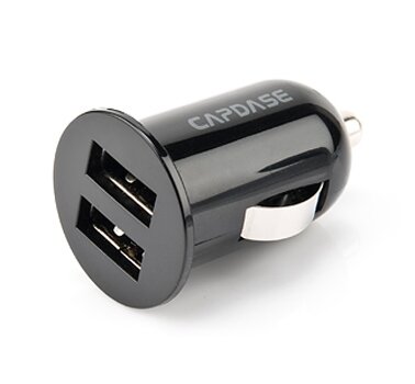 Автомобильное зарядное устройство с двумя USB выходами Capdase Pico F2S