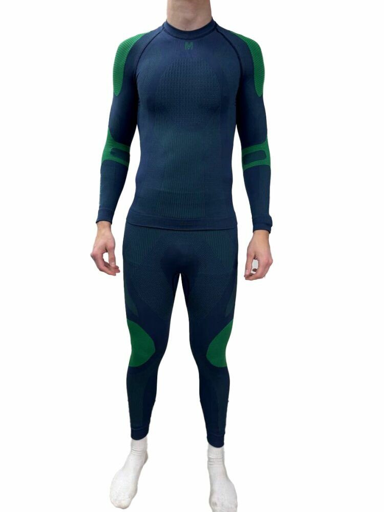 Термобелье V-MOTION ALPINESPORTS Мужской ASM Сине-зеленый, M