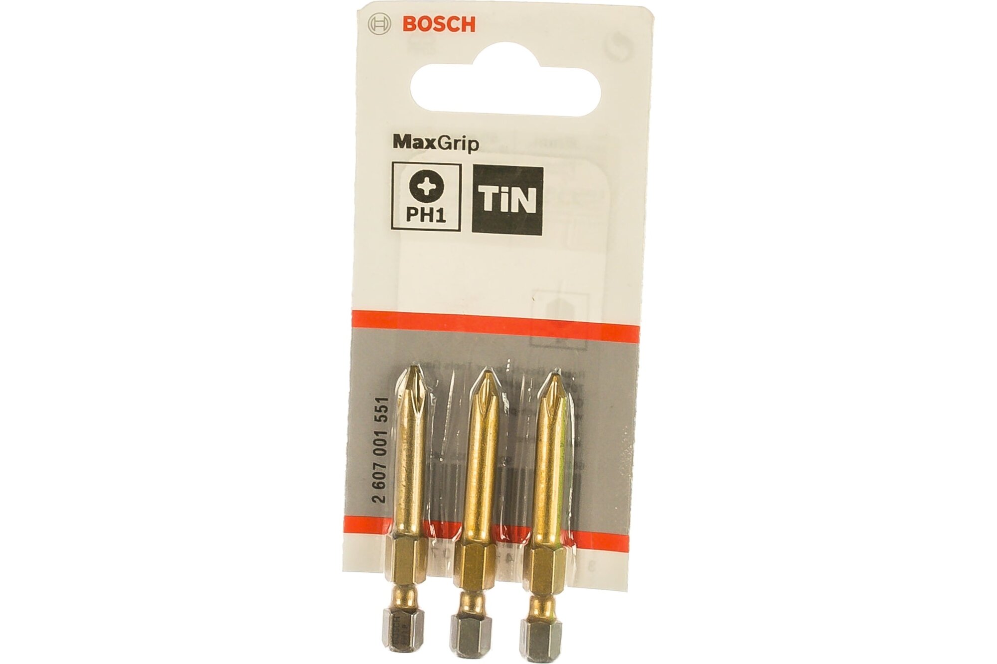 Бита (49 мм; 3 шт) PHILLIPS 1 TIN Bosch 2607001551