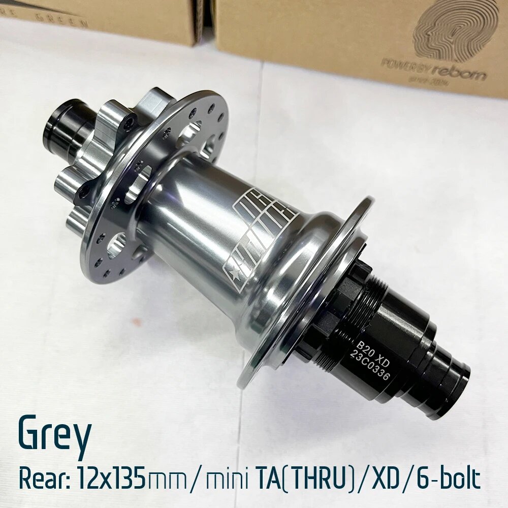 Koozer XM490pro Мини задняя втулка 32 отверстия CRMO Серый, GY 32H 12x135TA XD