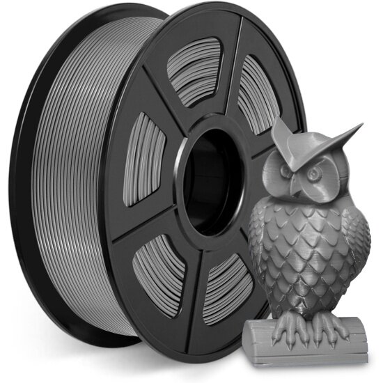 Пластик для 3D принтера Cactus CS-3D-ABS-1KG-GREY ABS d1.75мм 1кг 1цв.