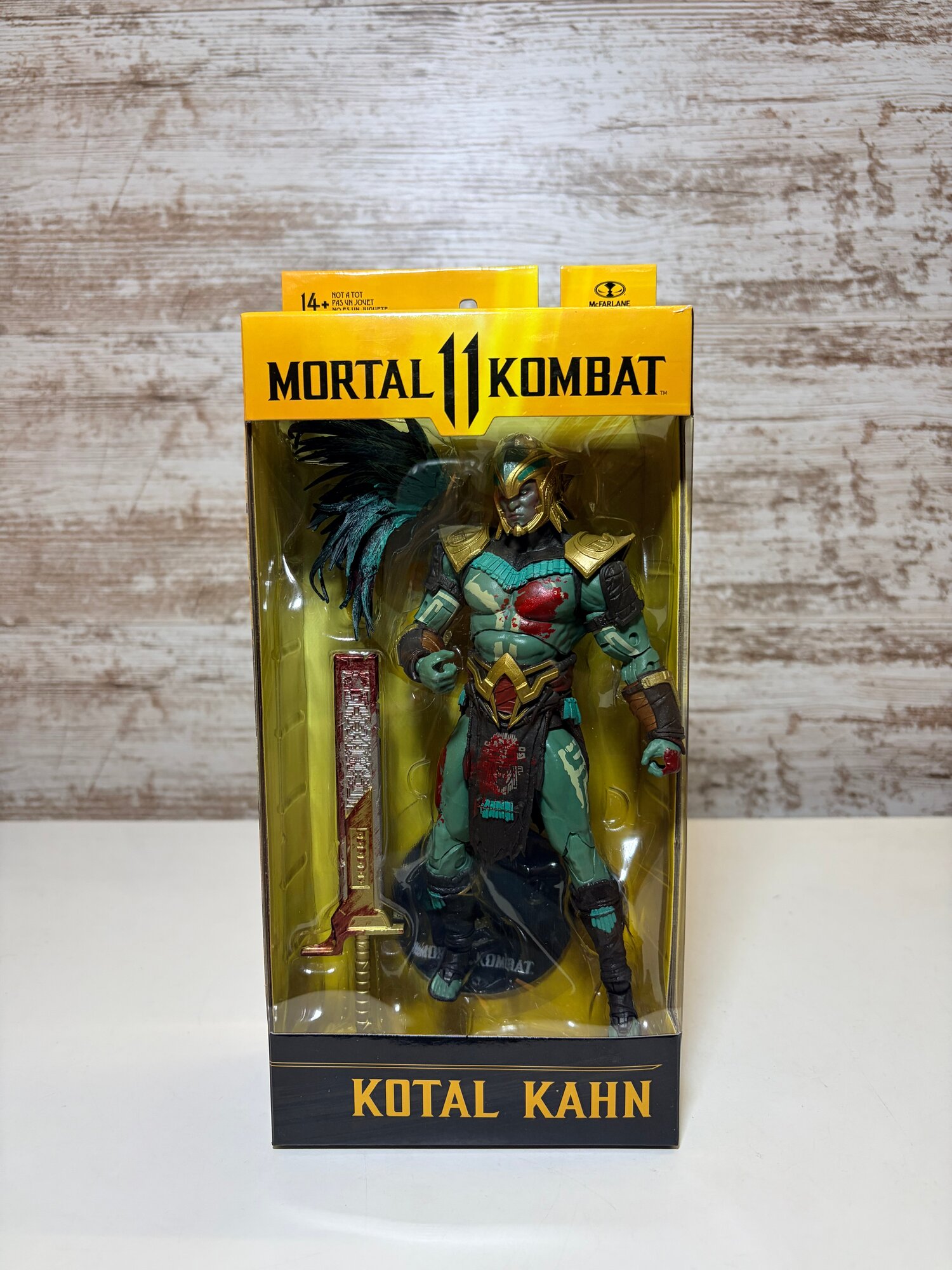 Фигурка Мортал Комбат Коталь Кан, Mortal Kombat Kotal Kahn, 18 см от McFarlane Toys