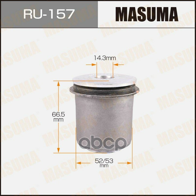 Сайлентблок MASUMA Land Cruiser /##J10#/ front up Masuma арт. RU157
