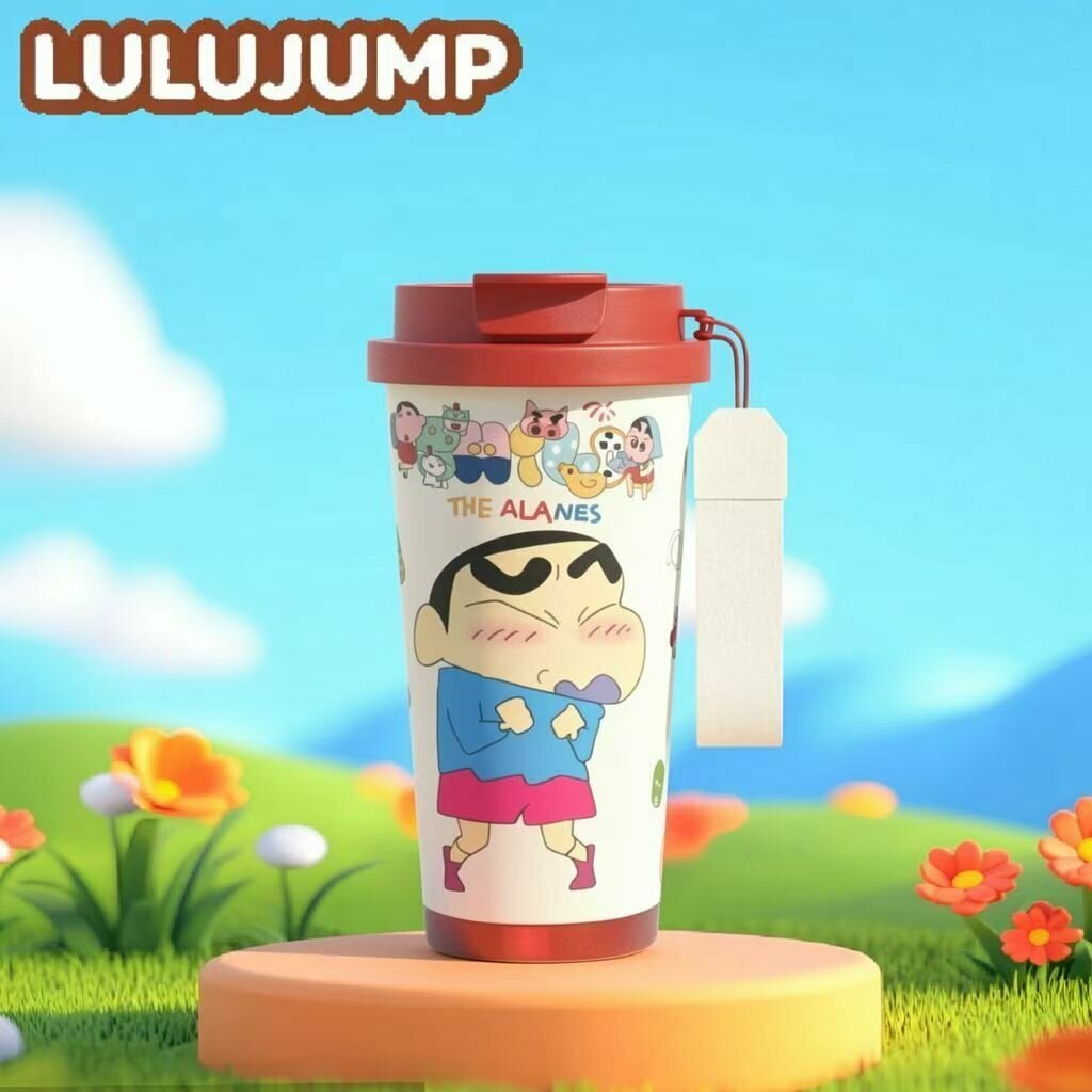 Забавная термокружка Crayon Shin-chan из нержавеющей стали 316.
