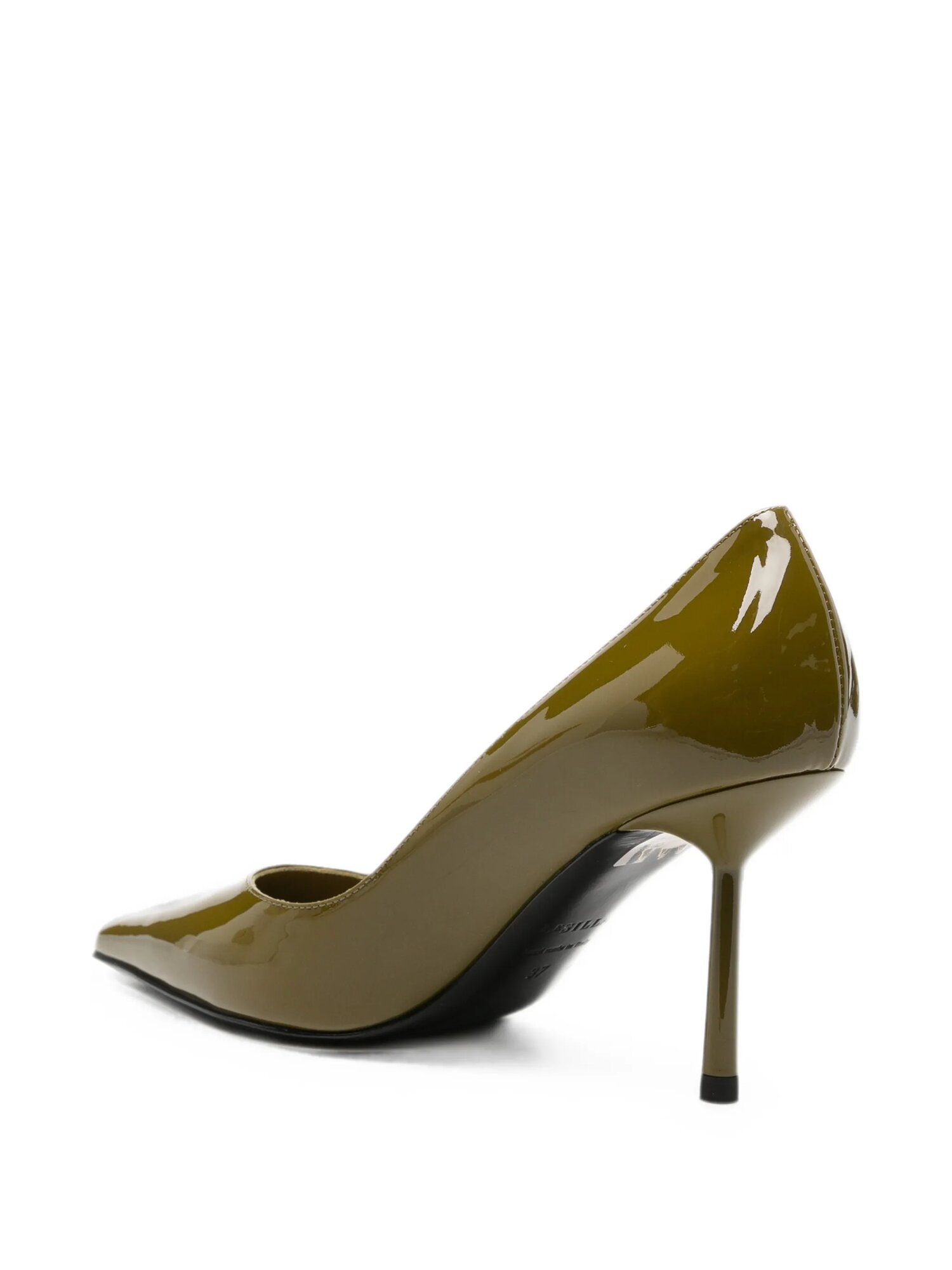 Туфли Le Silla Pointed-toe leather heeled pumps, размер 38 — фото 1