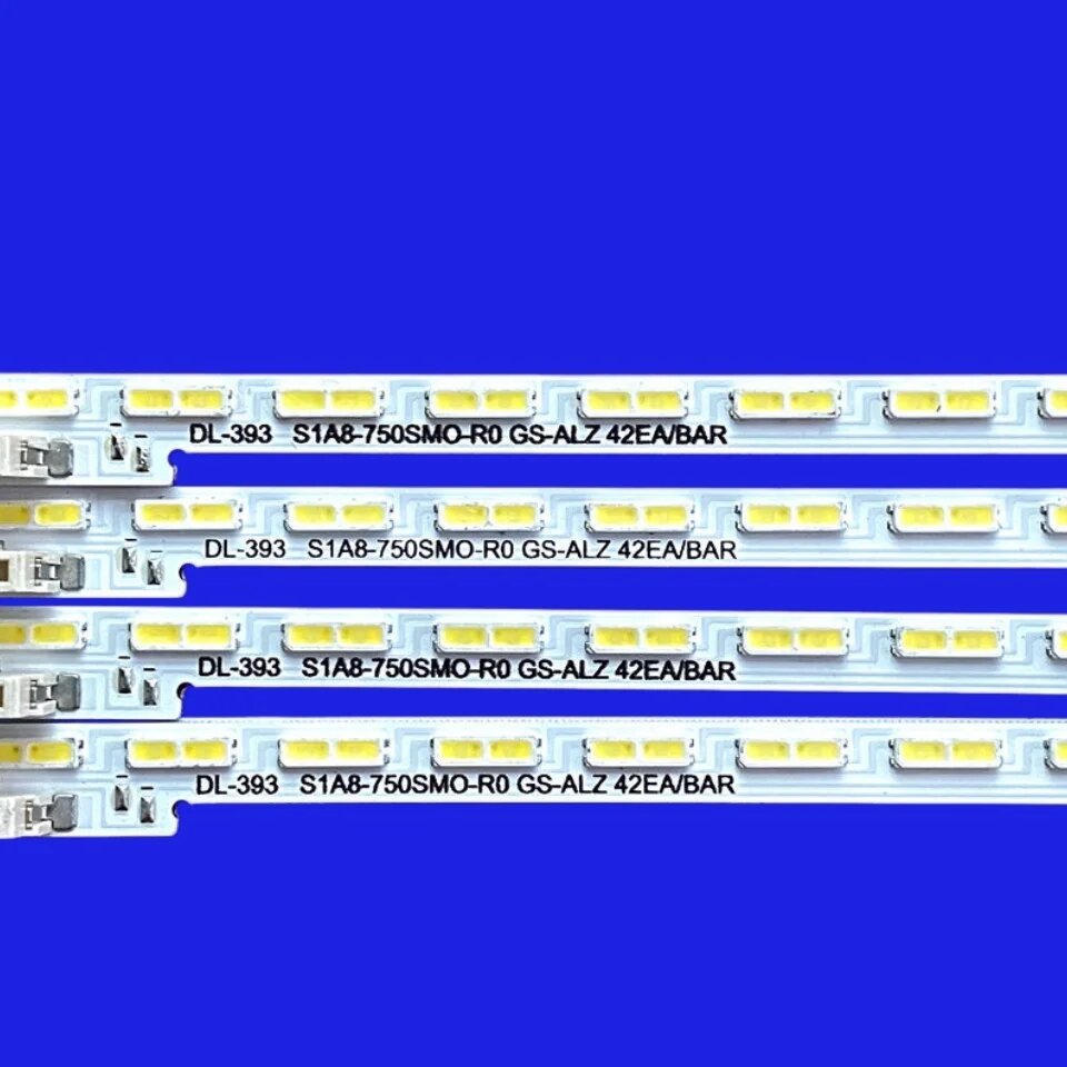 Светодиодная лента подсветки для Samsung UE75AU8000 HonSuen 1KIT-4PCS