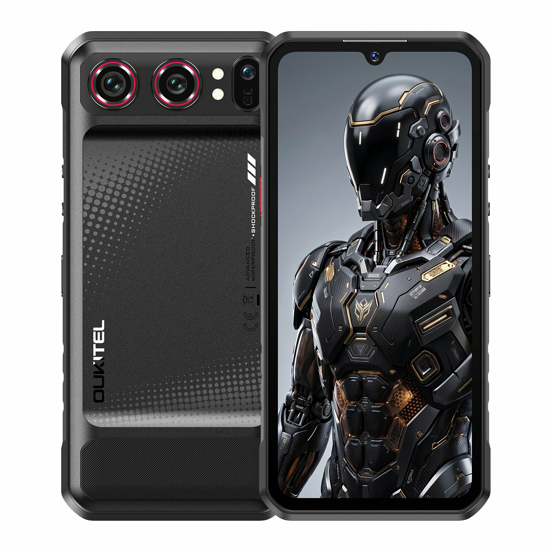 Смартфон Oukitel WP68 Air 12/512Gb, Global , Black, (Черный)
