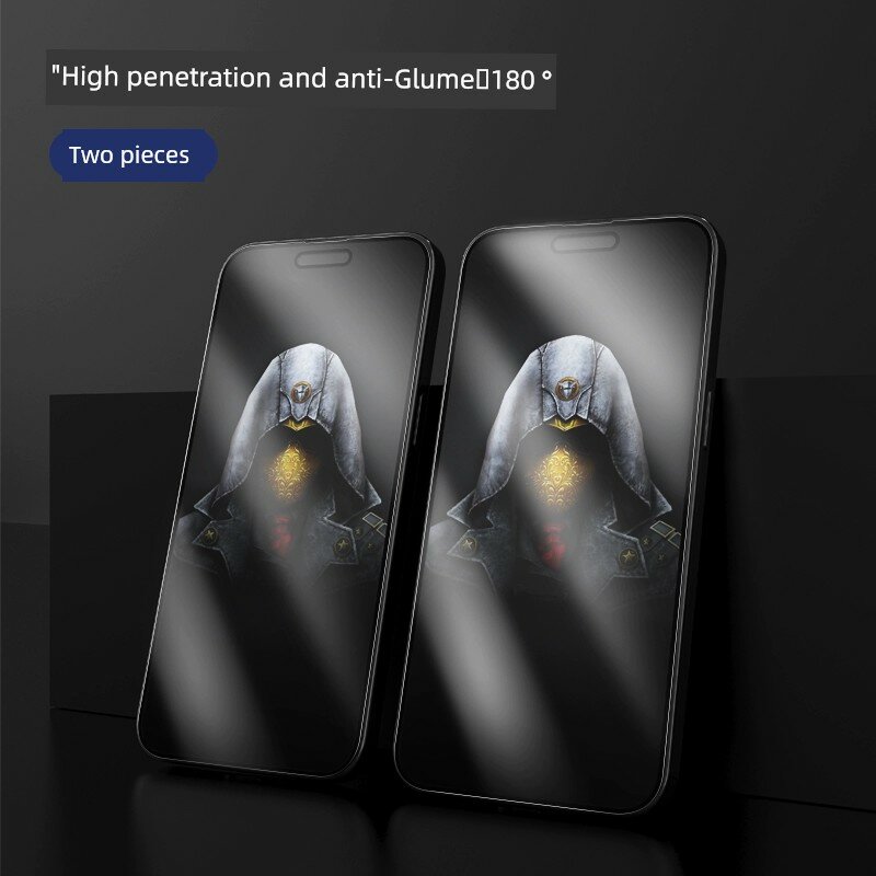 Защитная пленка для iPhone 11 с 180-градусной защитой от просмотра и технологией AR-экрана - две штуки