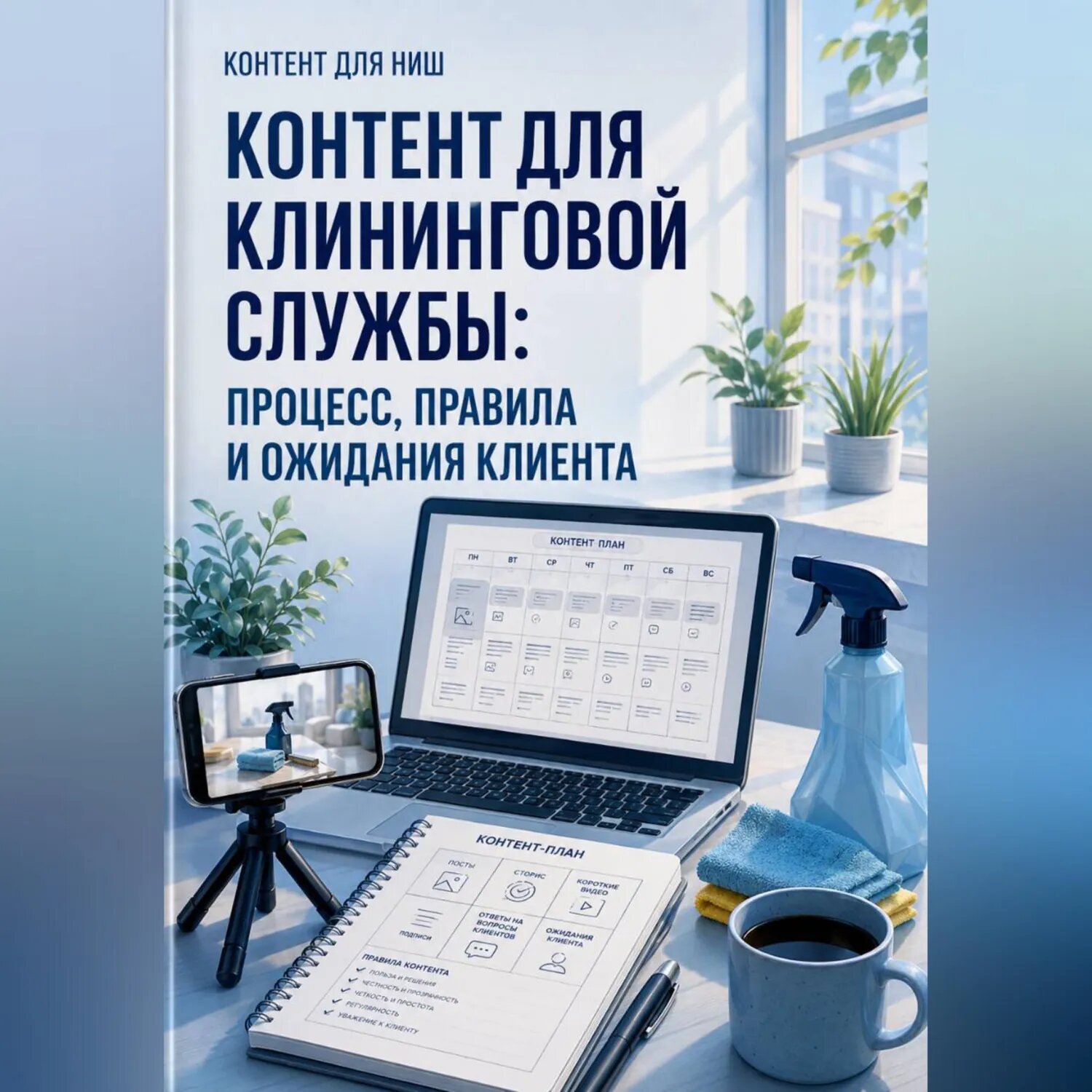 Контент для клининговой службы: процесс, правила и ожидания клиента [Аудиокнига]