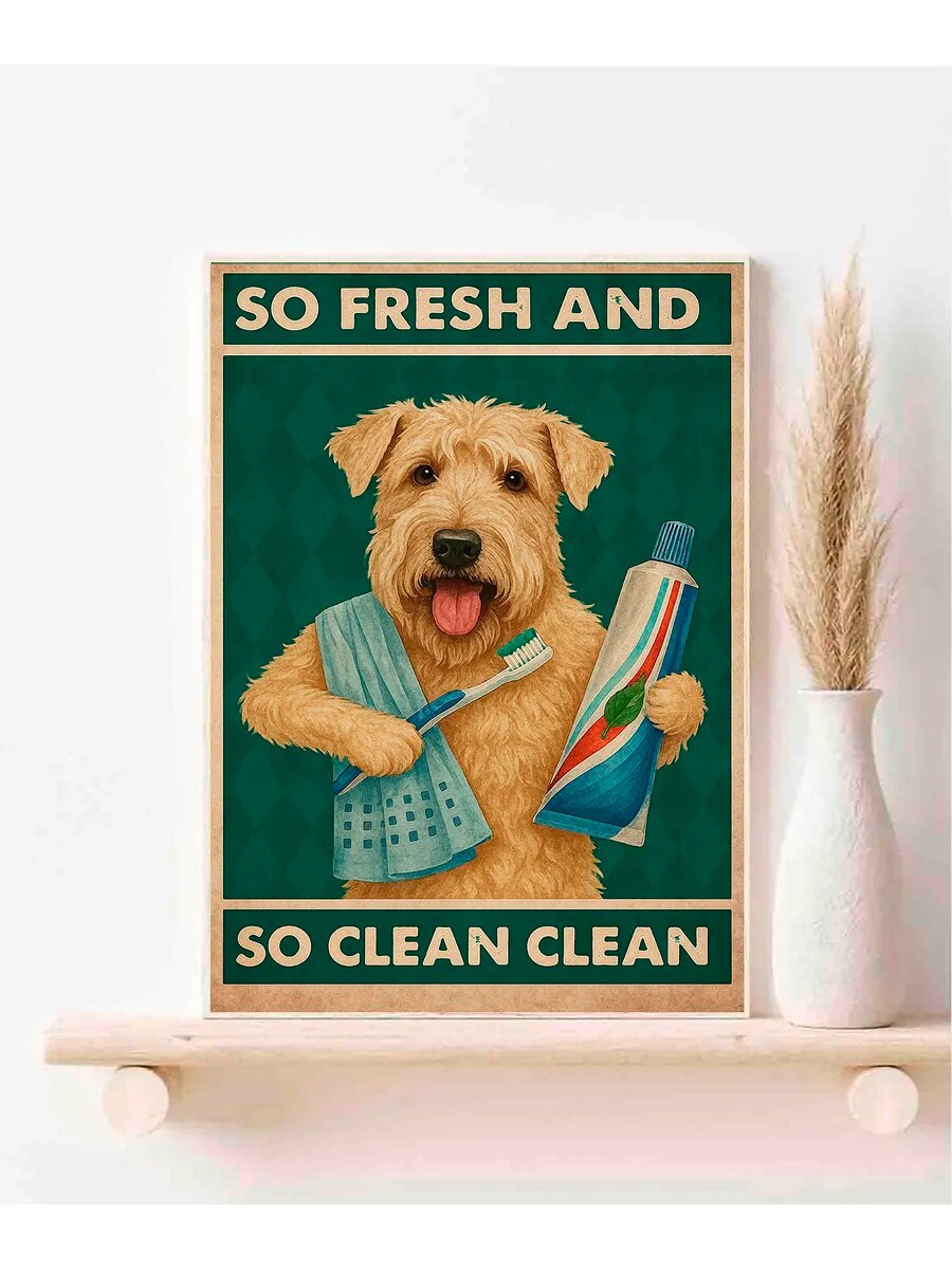 Мягкошерстный пшеничный терьер So Fresh And So Clean Clean,