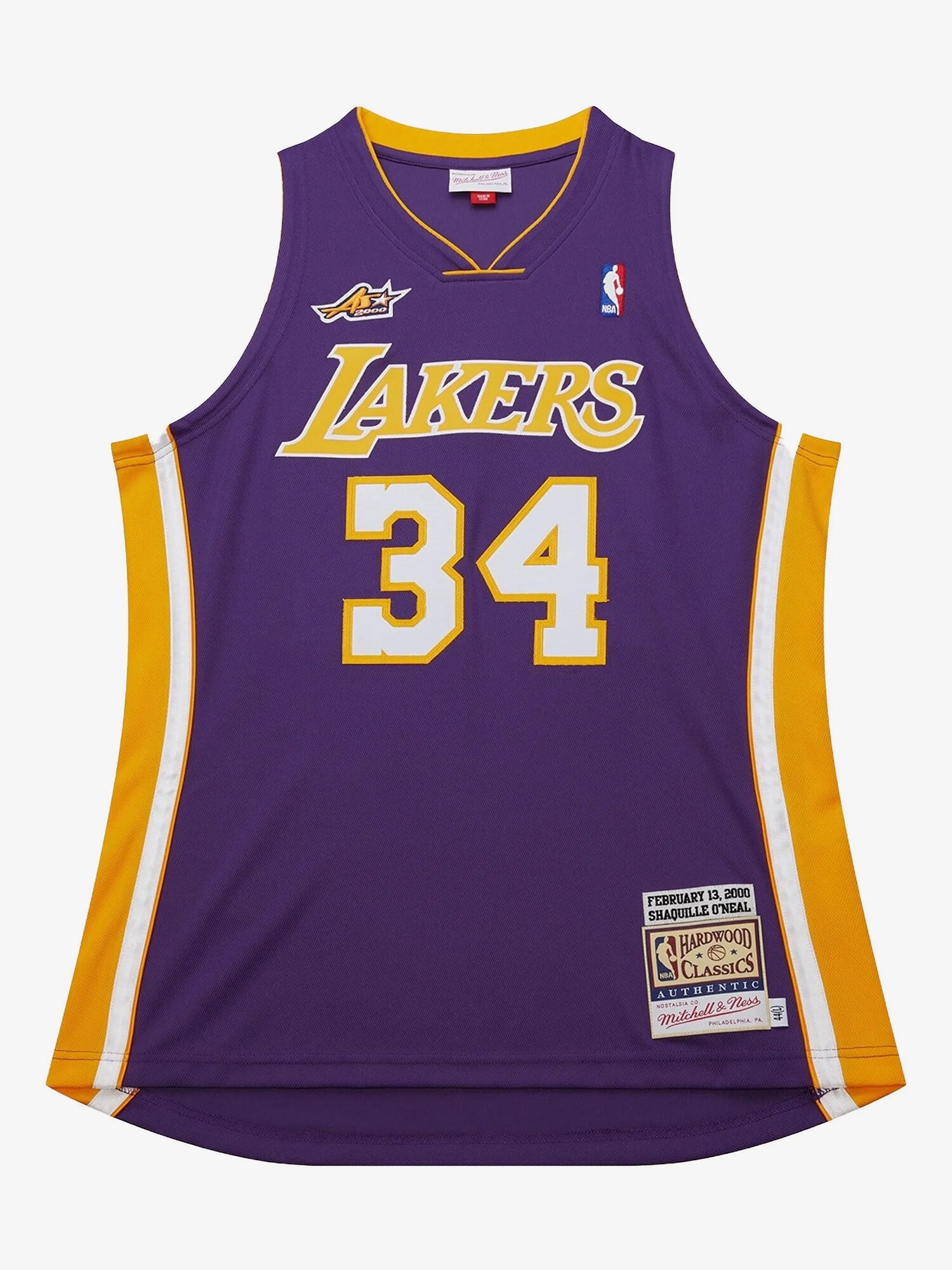 Топ Mitchell & Ness Los Angeles Lakers 2000 Shaquille O'Neal NBA