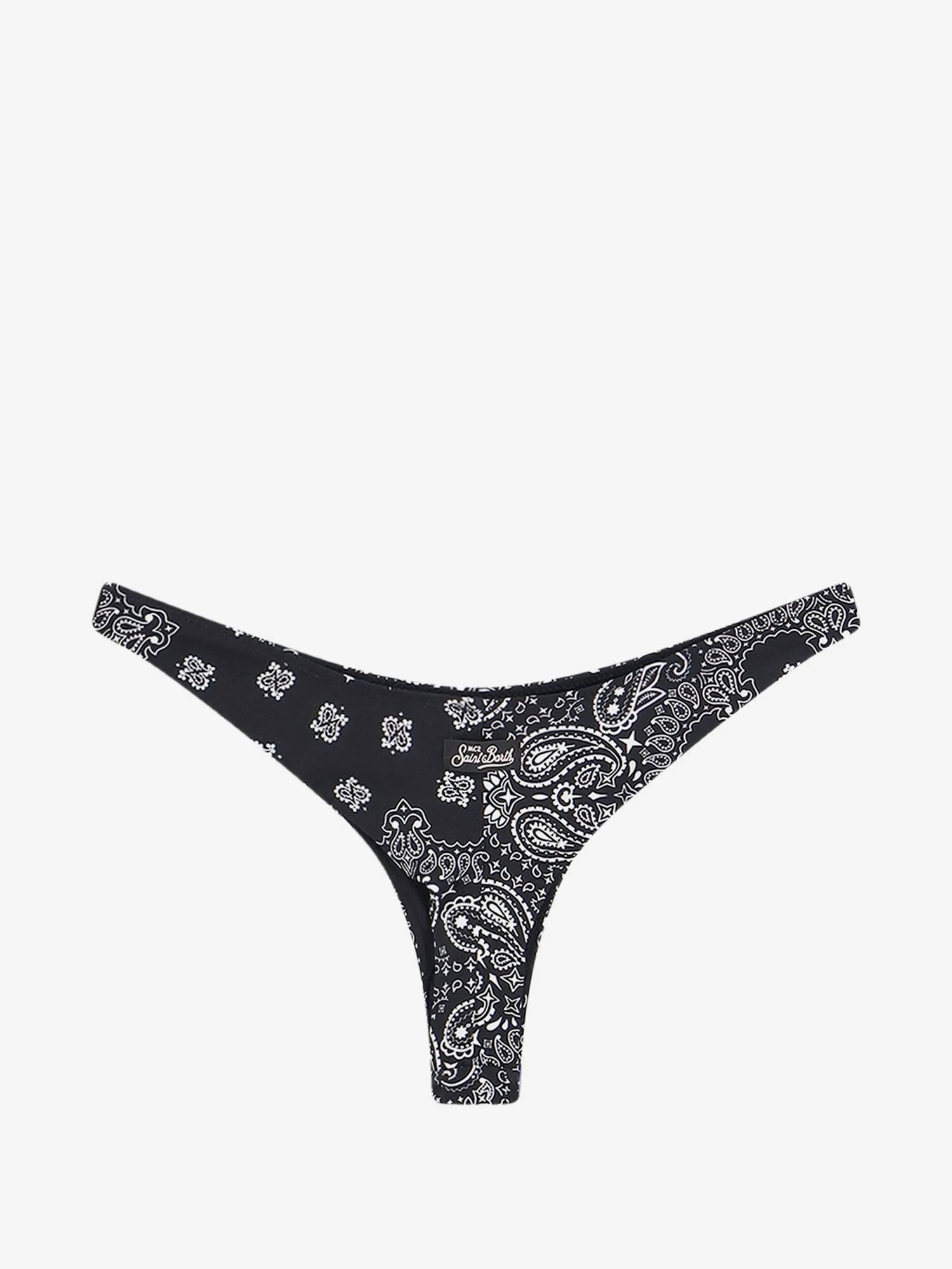 Купальник MC2 Saint Barth Paisley-print bikini bottoms, размер 42 — фото 1