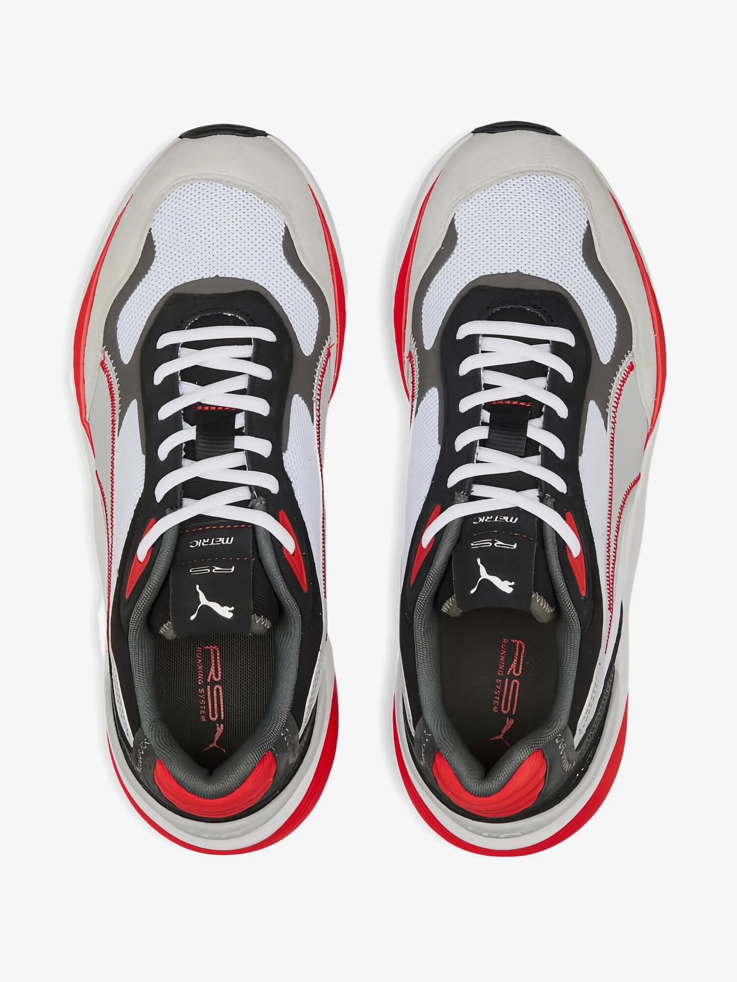 Кроссовки PUMA RS-Metric, размер 13 US, бежевый/белый — фото 1