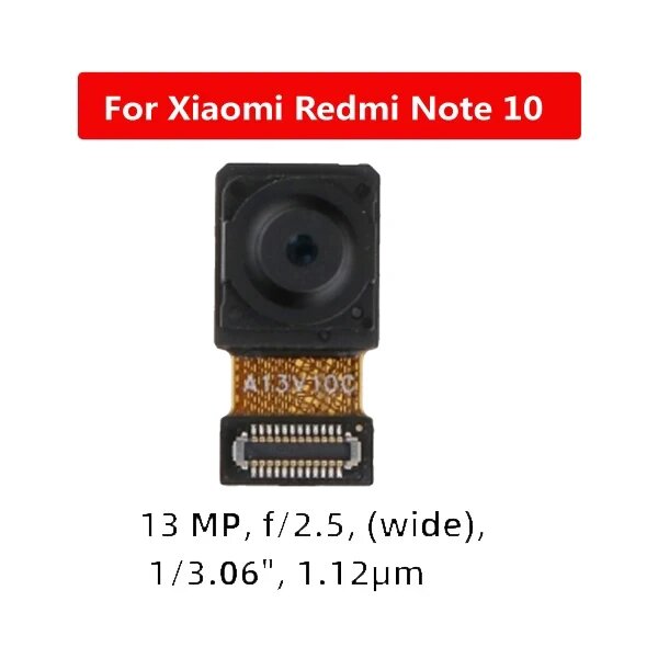 Лучшая работа для Xiaomi Redmi Note 10 10S Pro Max маленькая фронтальная камера для селфи фронтальная камера Дополнительная камера гибкий кабель