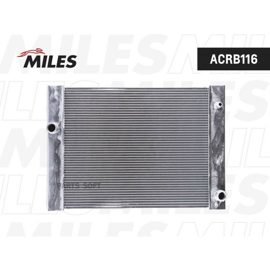 Радиатор BMW 5 (01-10) E60/E61 2.0-3.0 A/MT паяный ACRB116 от официального дистрибьютора, MILES, артикул ACRB116