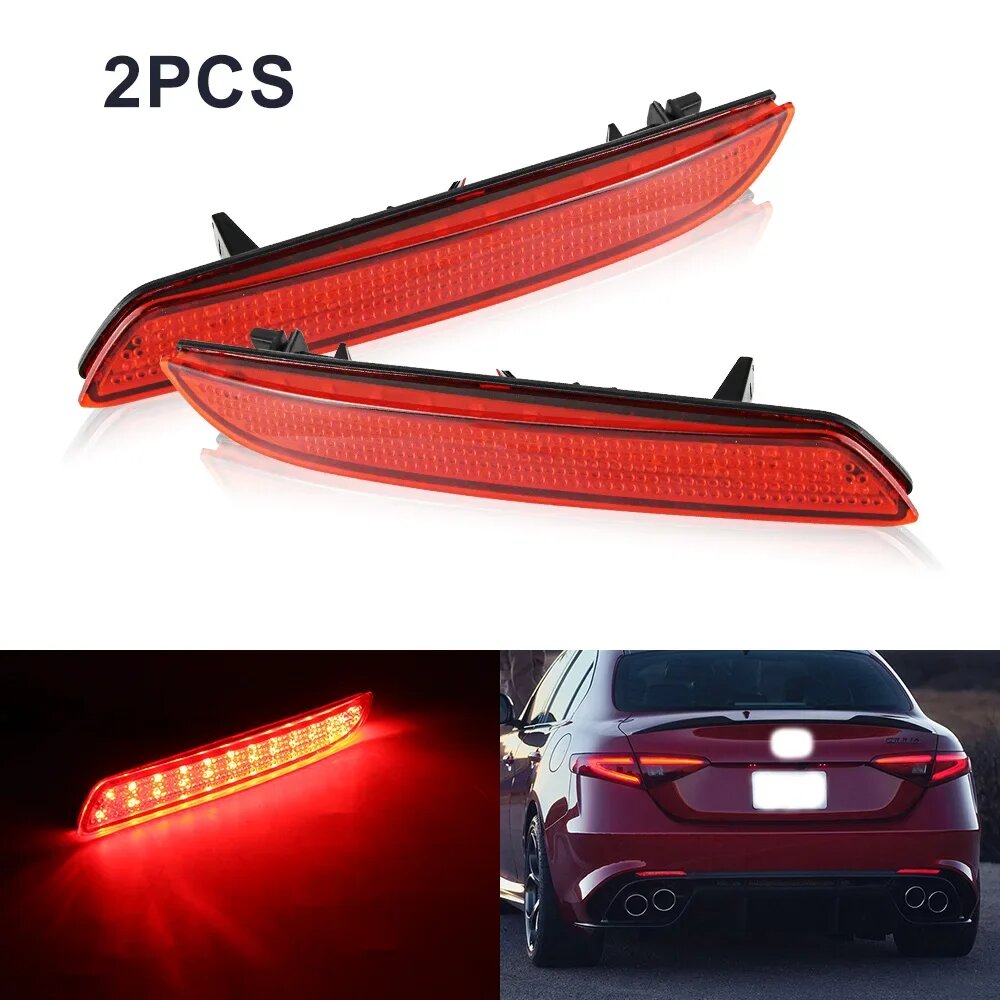 Светодиодный задний фонарь-отражатель, стоп-сигнал, противотуманная фара для Honda CR-Z ZF1, CR-V, STEPWGN, RG, Acura TSX Wagon, Insight 2010-12