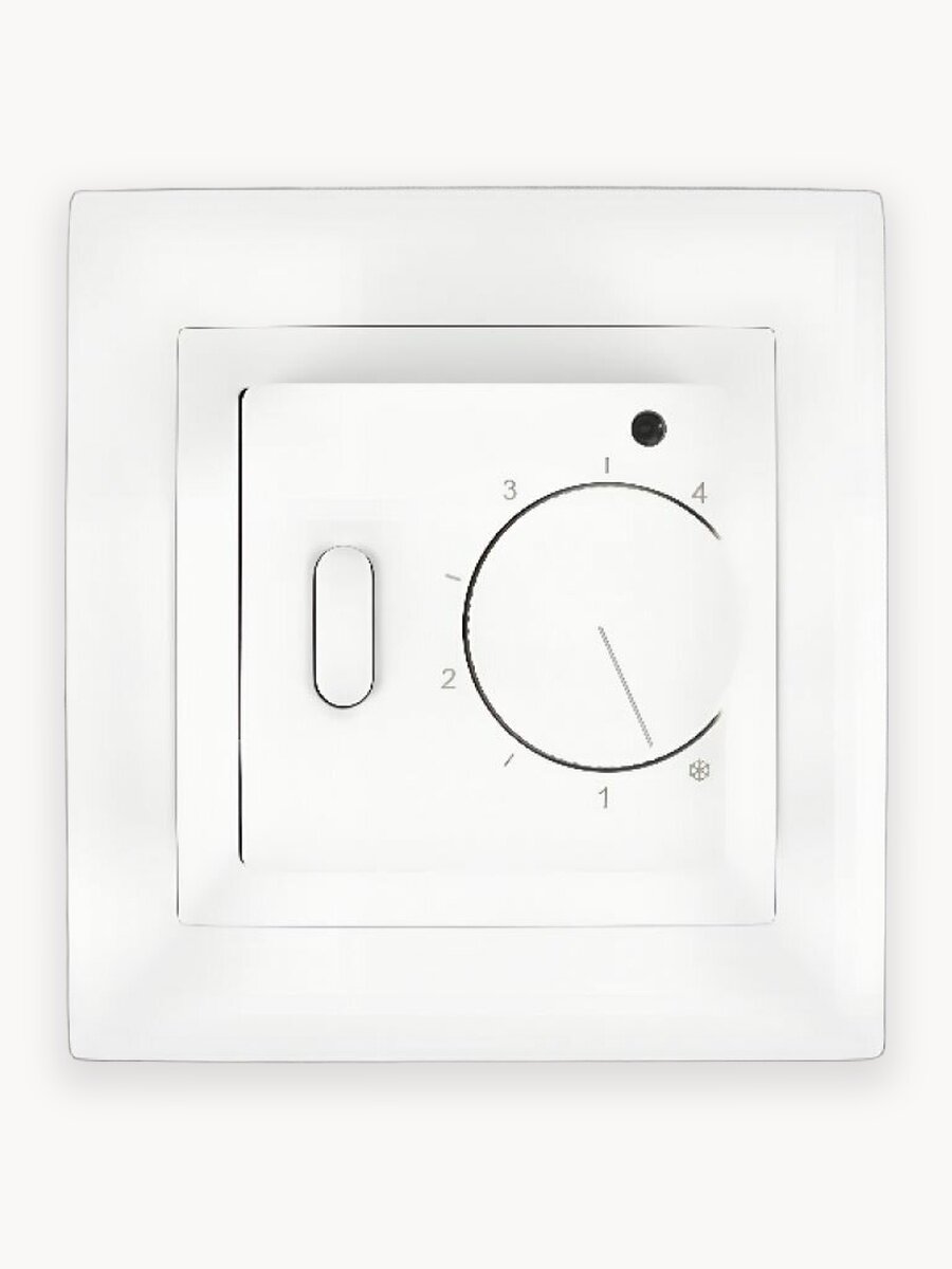 Механический терморегулятор в рамку schneider unica, atlas и legrand valena