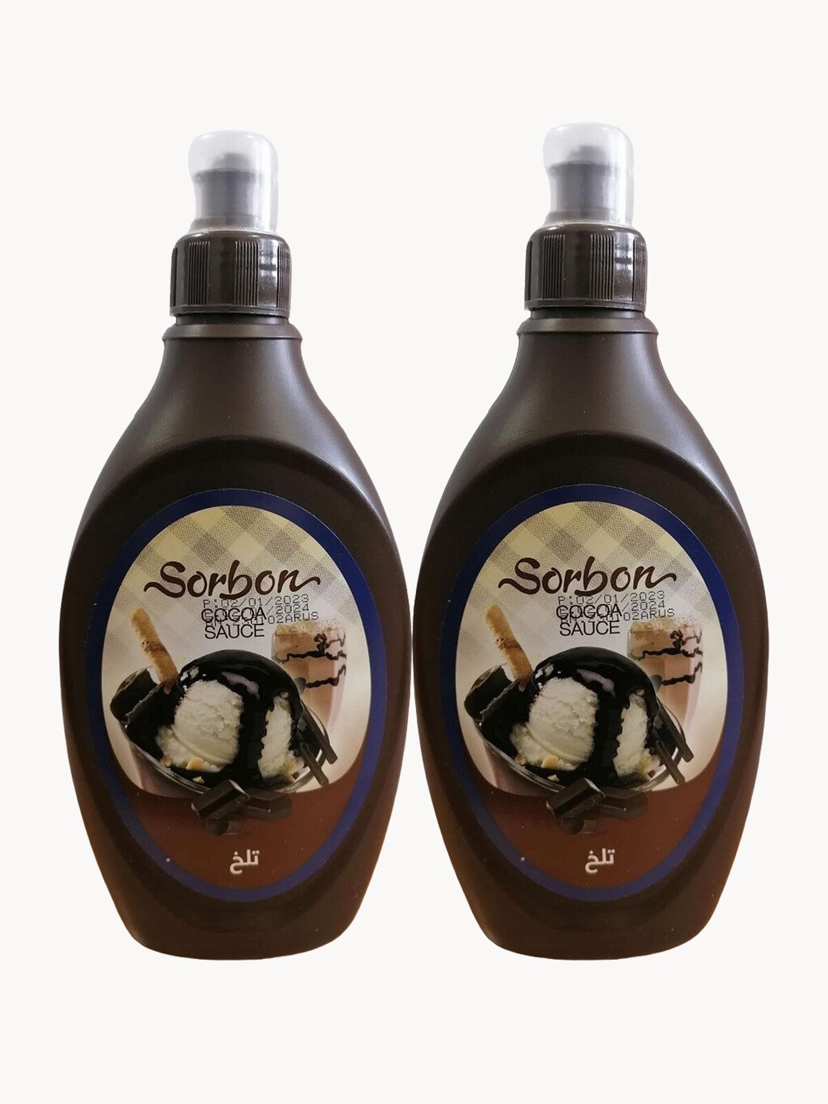 Соус десертный с какао "Темный шоколад" топпинг Sorbon Иран 2 х 500 гр