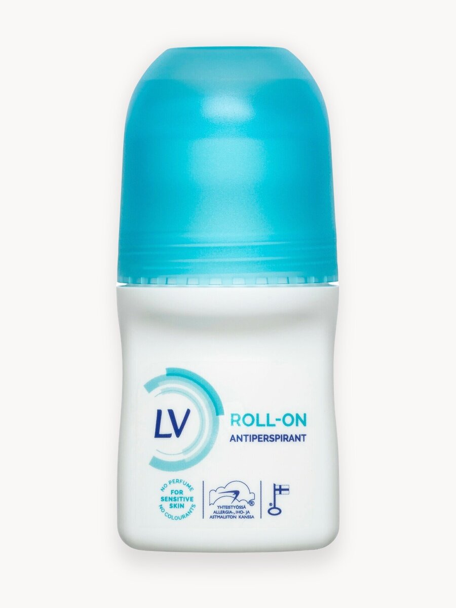 Антиперспирант LV Roll-on, без запаха, 24ч, гипоаллергенный, 50мл
