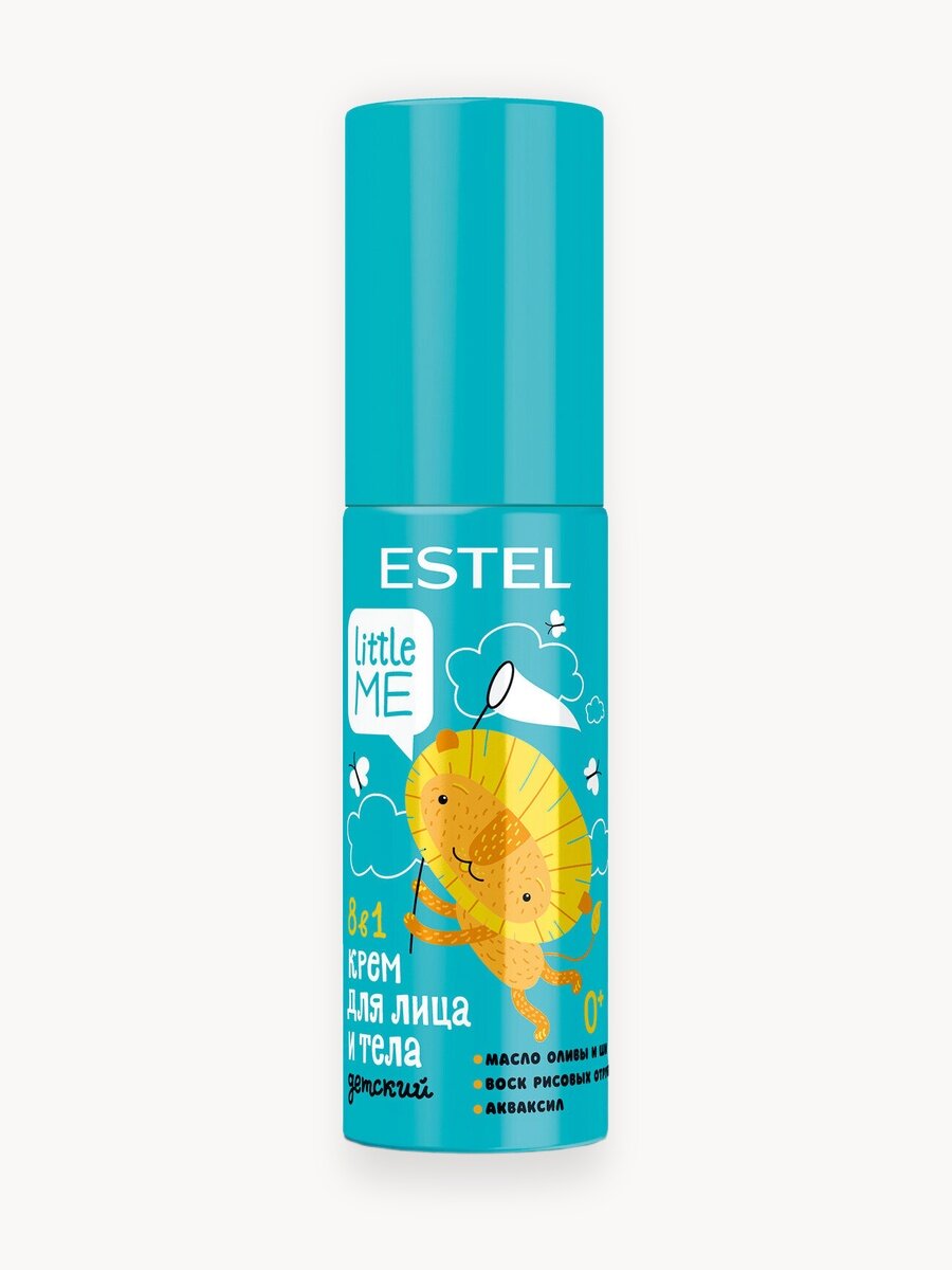ESTEL LITTLE ME Детский многофункциональный крем для лица и тела 8 в 1, 100 мл