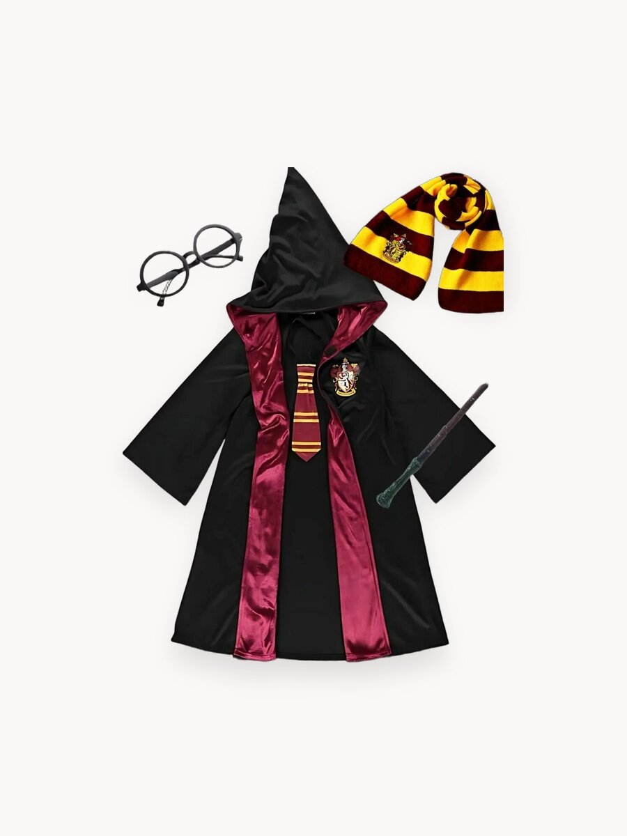 Карнавальный костюм волшебника школы, костюм гарри поттера