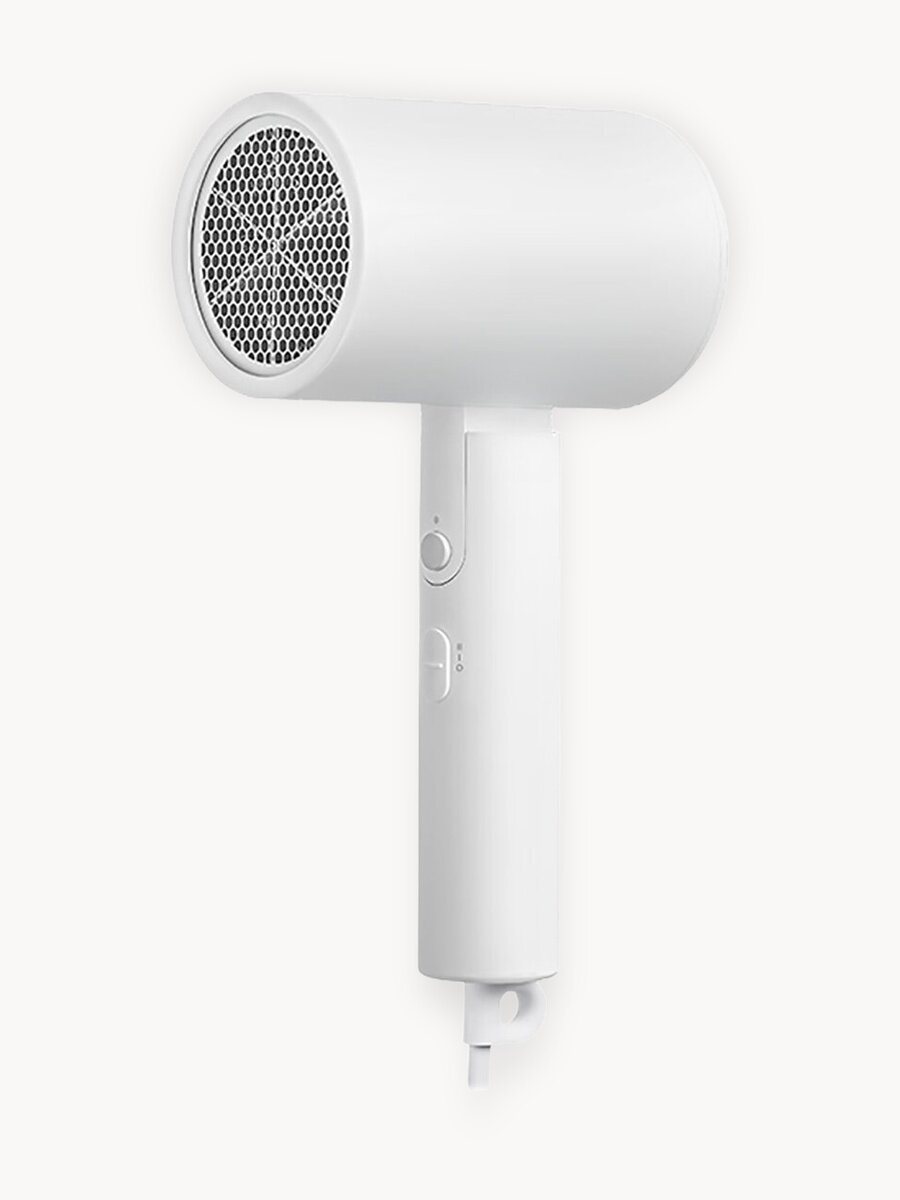 Фен для волос Xiaomi Mijia Negative Ion Hair Dryer H101,1600 Вт, скоростей 2, кол-во насадок 1, белый