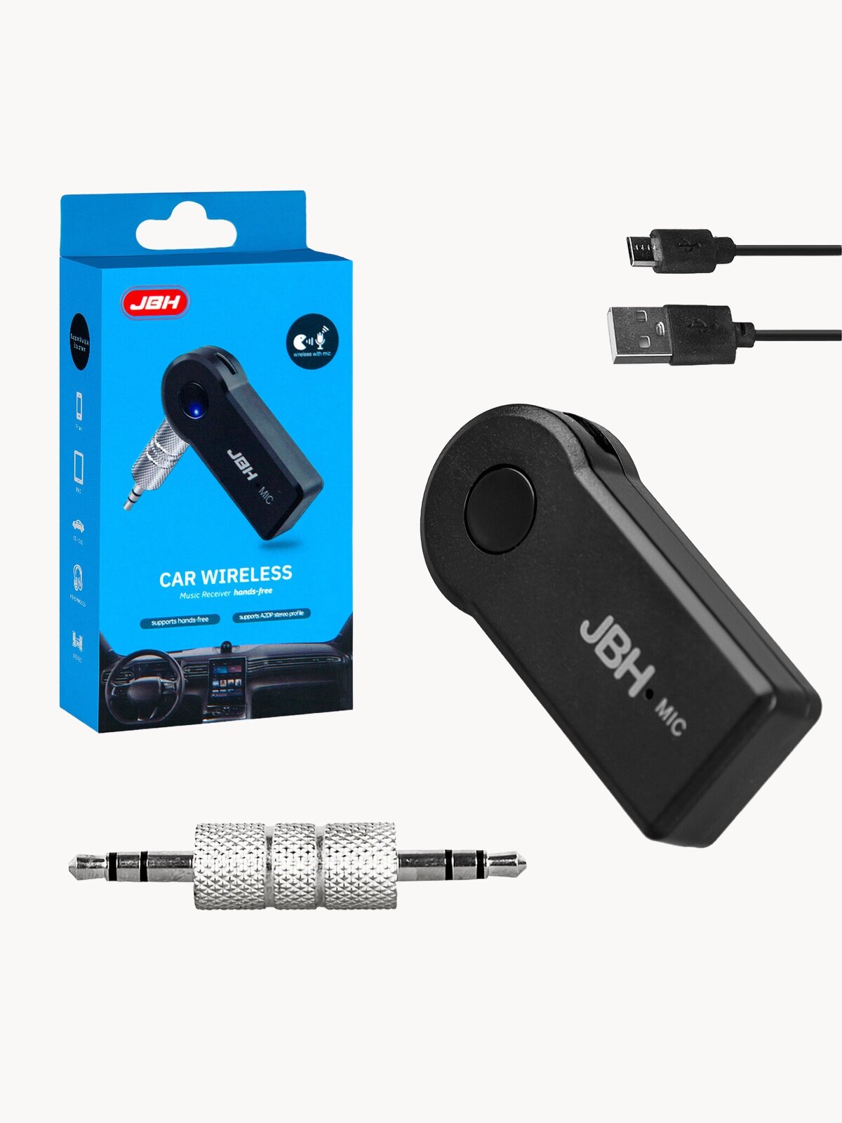 Блютуз ресивер JBH BT-02