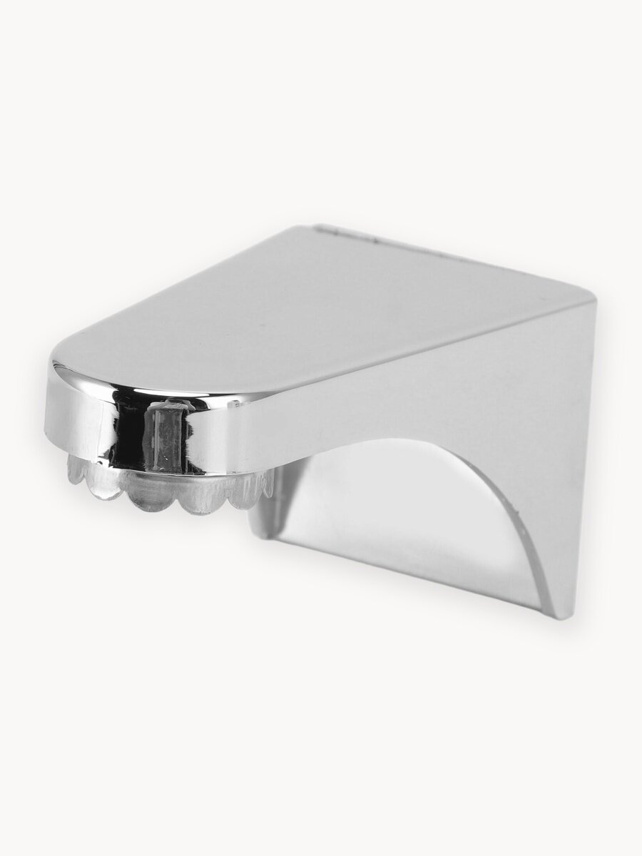 Подвесная магнитная мыльница, 7,6×4,3×4,2 см, металл, цвет хромированный