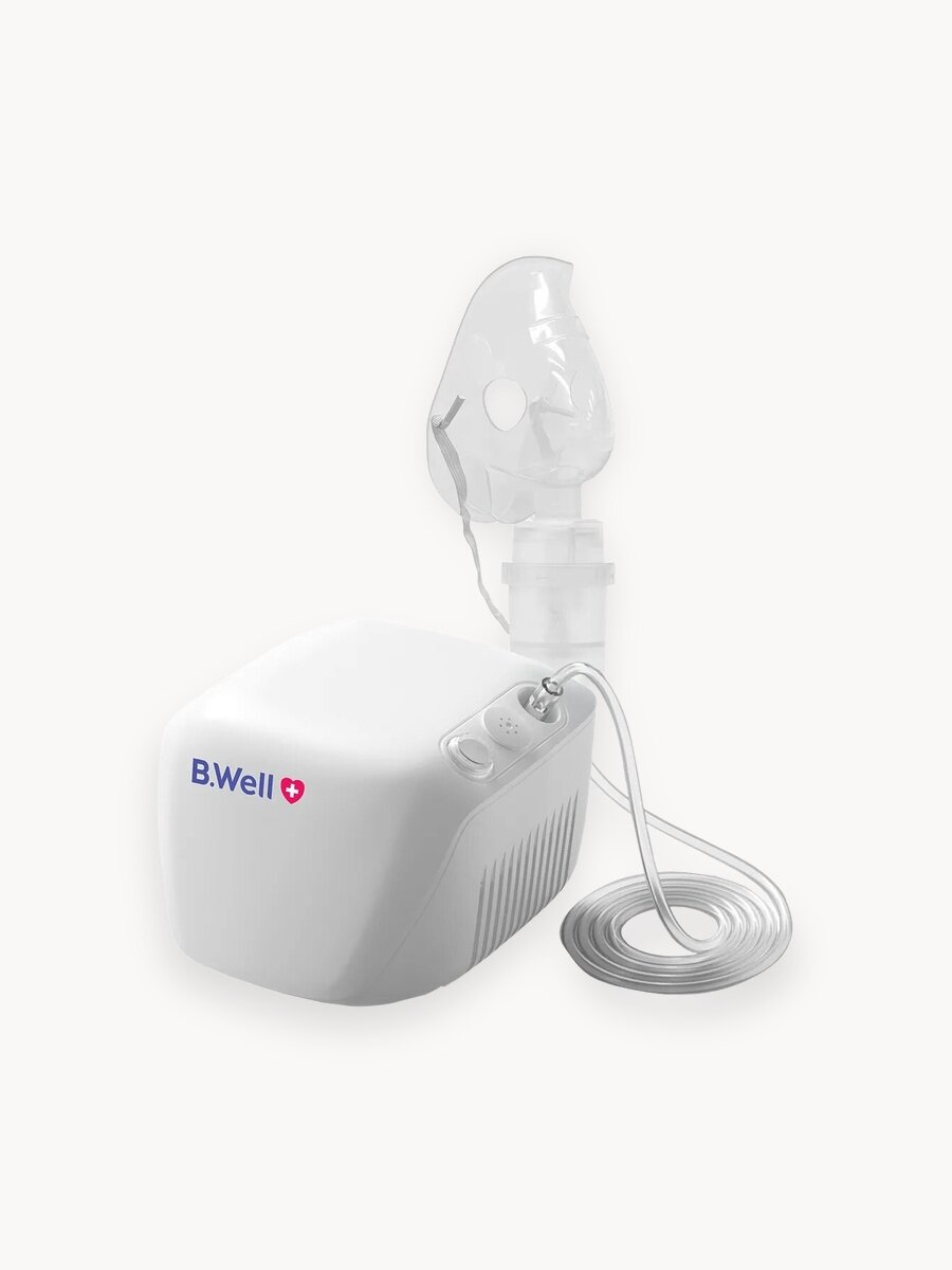 Ингалятор (небулайзер) B.Well MED-130 компрессорный медицинский, детский и взрослый