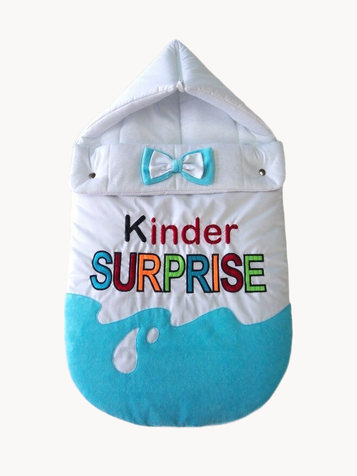 Конверт на выписку LOVELYFAMILY летний Киндер-конверт бирюзовый