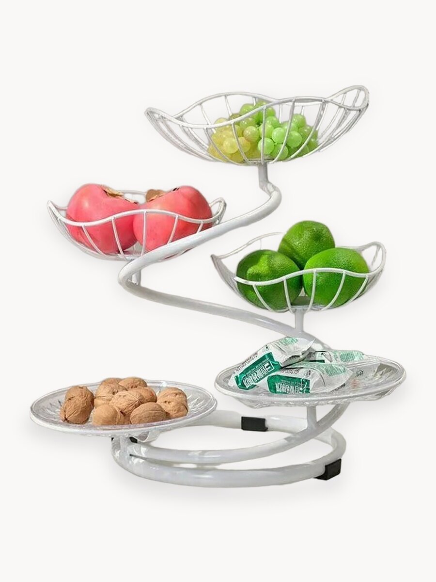 Фруктовница, диаметр 25 см, 6 шт