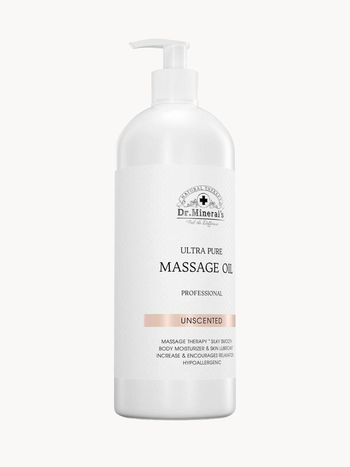 Dr. Mineral's. Чистое профессиональное базовое масло для массажа без запаха (PROFESSIONAL OIL), 500 мл.